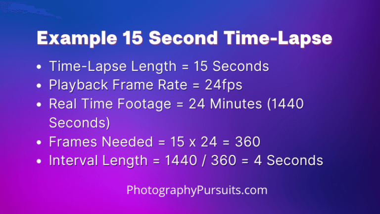 How To Do A Time-lapse On The Canon Rebel SL3 - Solved - Photography ...